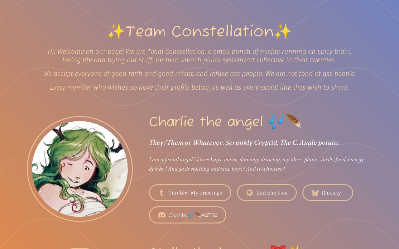 Us ! Team Constellation
